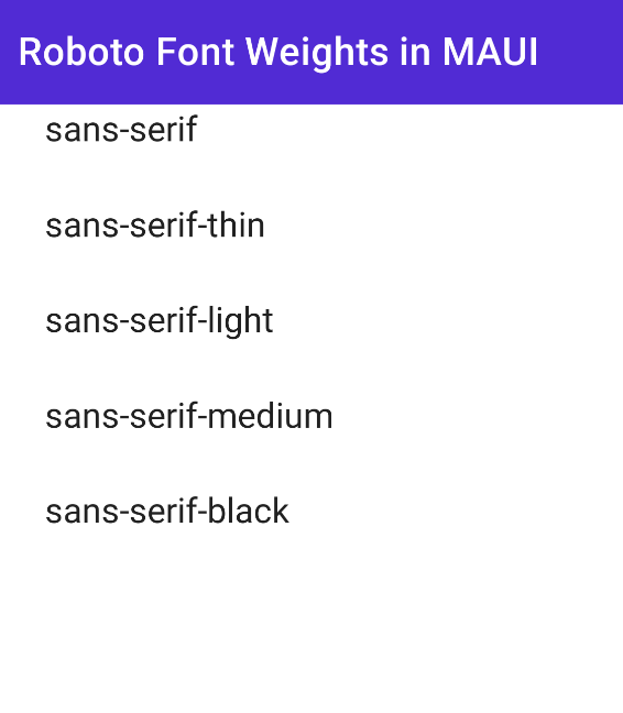 System Fonts Such As Sfui Semibold Are Not Applied On Ios · Issue 15882 · Dotnetmaui · Github 