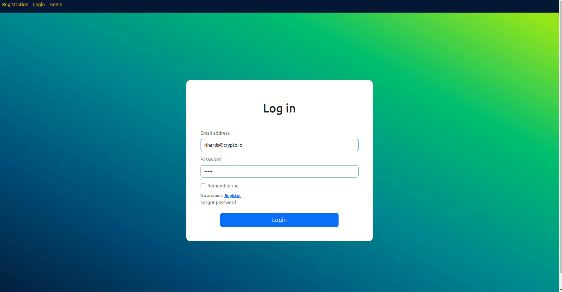 GitHub RihardsTirums Crypto API