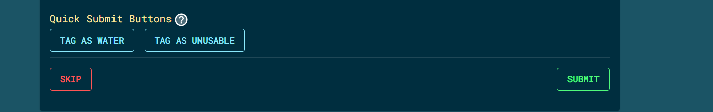 Tag as all water button · Issue #107 · UNCG-DAISY/Coastal-Image-Labeler · GitHub