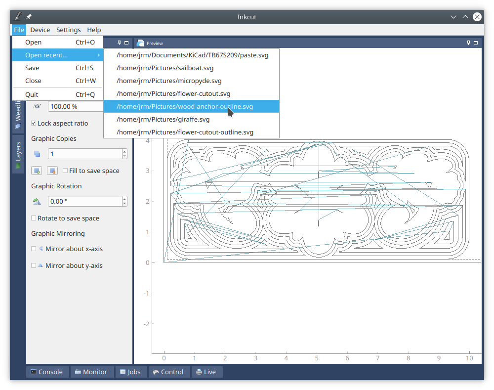 'open recent...' menu item · Issue #52 · inkcut/inkcut · GitHub