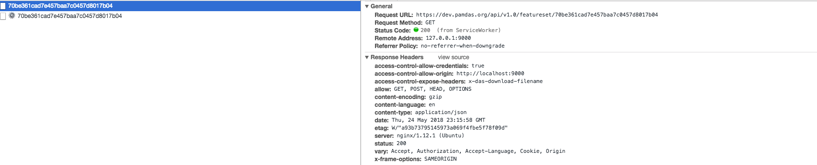 broadcastUpdate does not seem to access/interpret response headers correctly, causing the plugin ...
