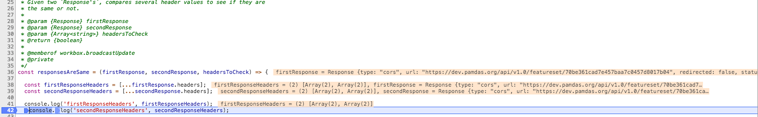 broadcastUpdate does not seem to access/interpret response headers correctly, causing the plugin ...