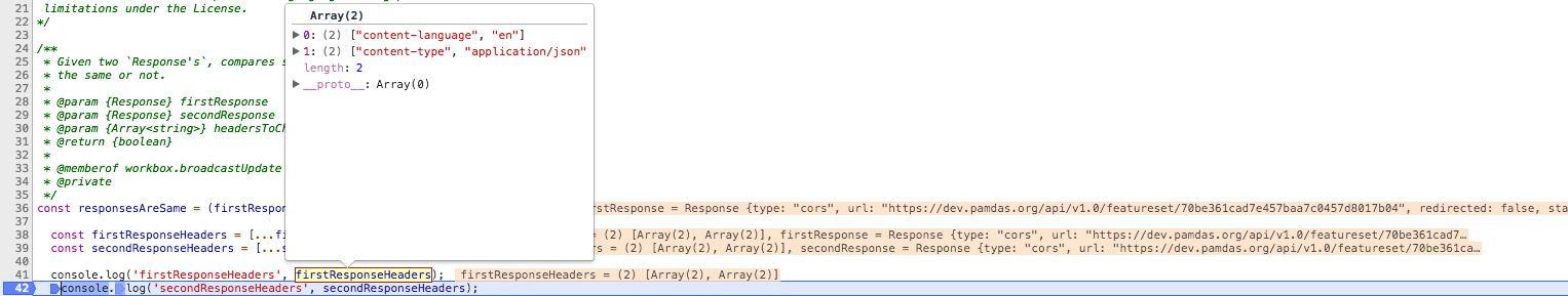 broadcastUpdate does not seem to access/interpret response headers correctly, causing the plugin ...