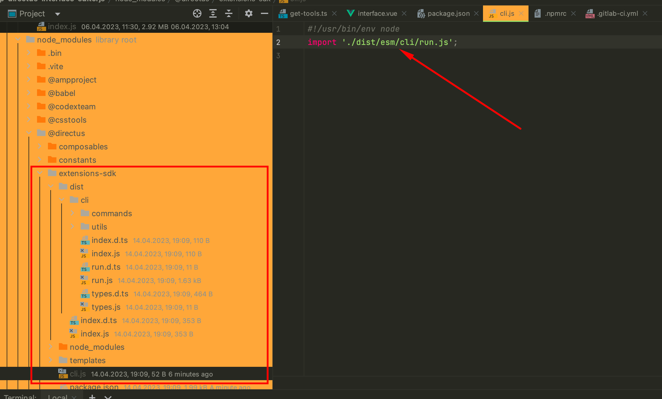 Extensions Sdk V9 25 1 Is Broken · Issue 18191 · Directus Directus · Github