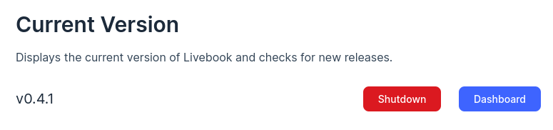 Add dashboard button to settings · Issue #849 · livebook-dev/livebook · GitHub