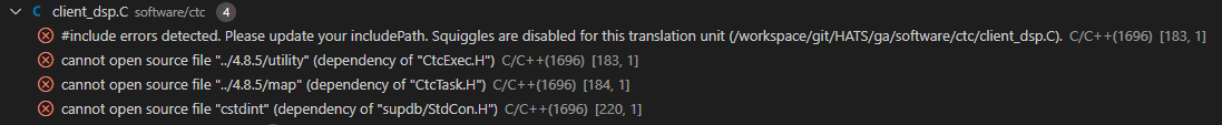 identifier "namespace" is undefined - and other bogus errors · Issue #5866 · microsoft/vscode ...