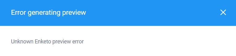 Error generating preview: Unknown Enketo preview error · Issue #48 · PMA-2020/PMA-Survey-Hub ...