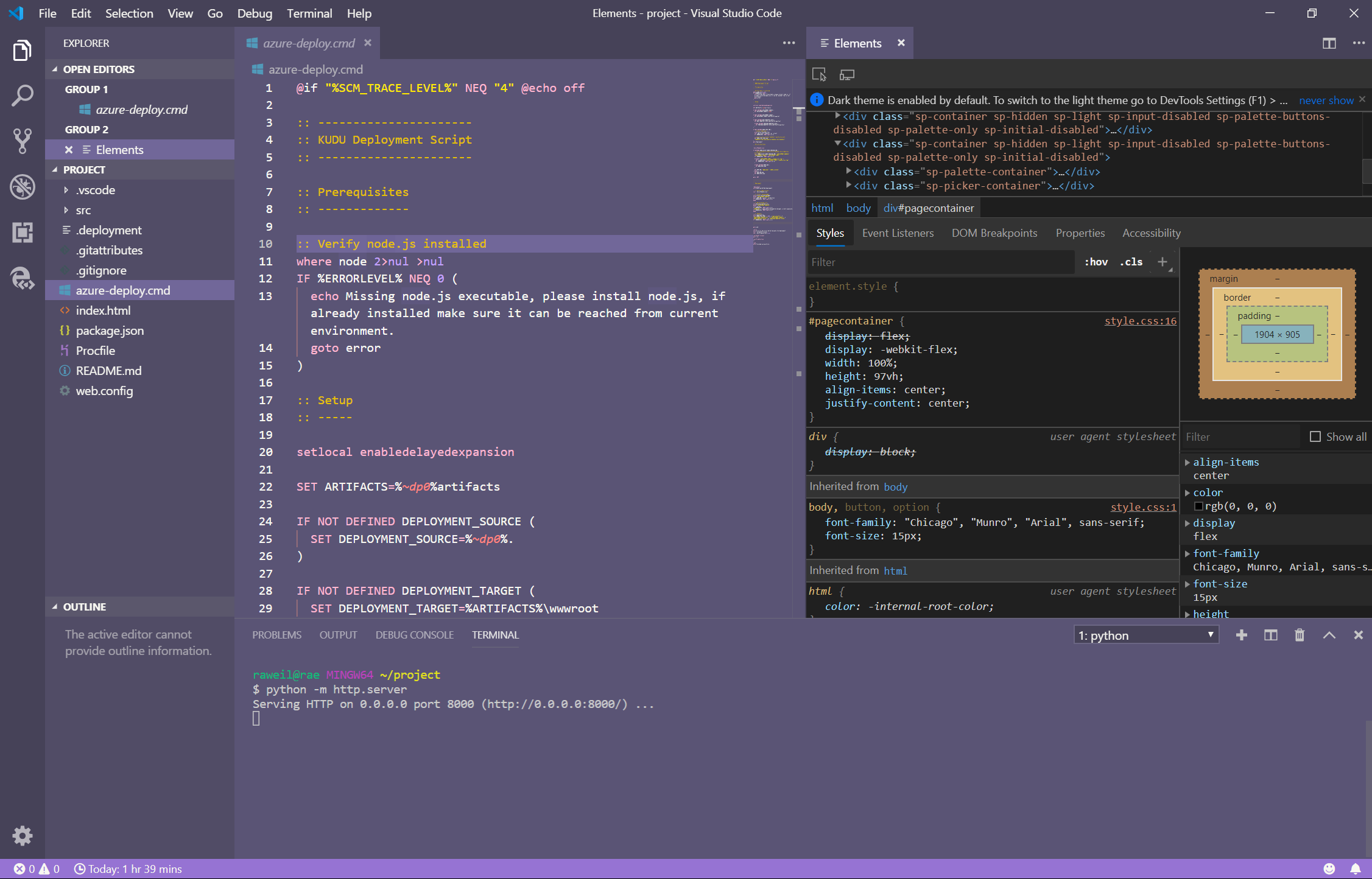 Extension does not respect vscode theme · Issue #66 · microsoft/vscode-edge-devtools · GitHub