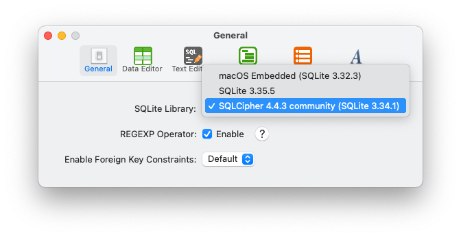 Cant Open Password Protected Sqlite Databases · Issue 165 · Sqliteflowsqliteflow Issues · Github