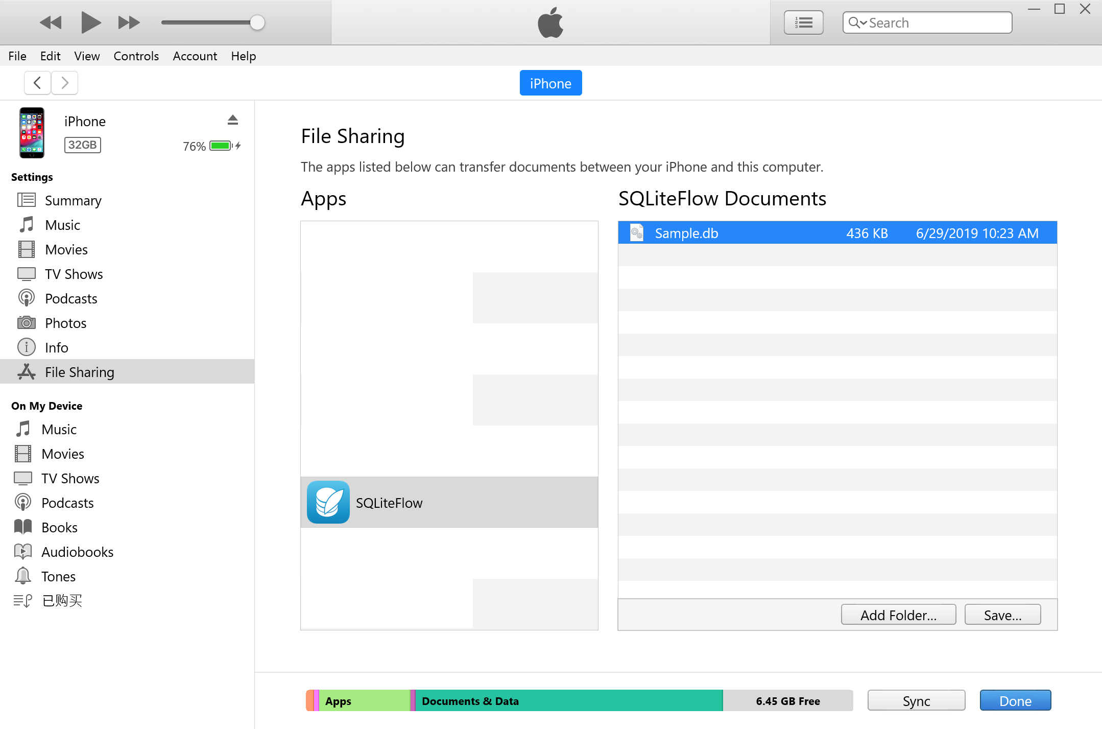 [iOS] Copy to windows desktop · Issue #41 · SQLiteFlow/SQLiteFlow-Issues · GitHub