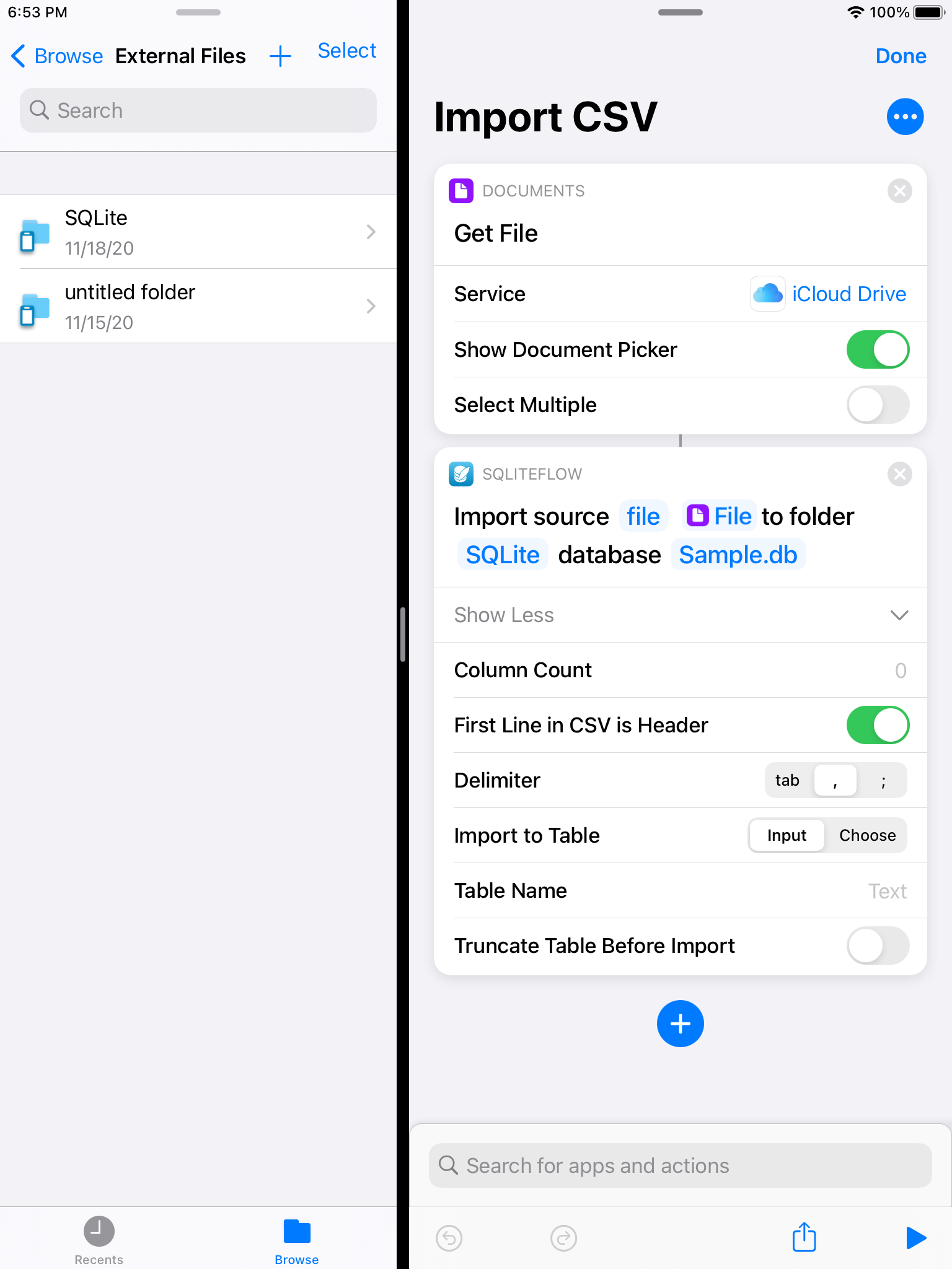 Shortcuts support · Issue #151 · SQLiteFlow/SQLiteFlow-Issues · GitHub
