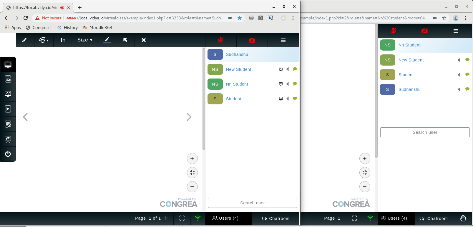 Issue with student side user list and common chat · Issue #1037 · congrea/virtualclass · GitHub