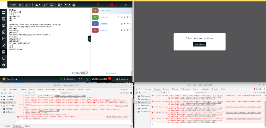 Issue with the text editor · Issue #1251 · congrea/virtualclass · GitHub