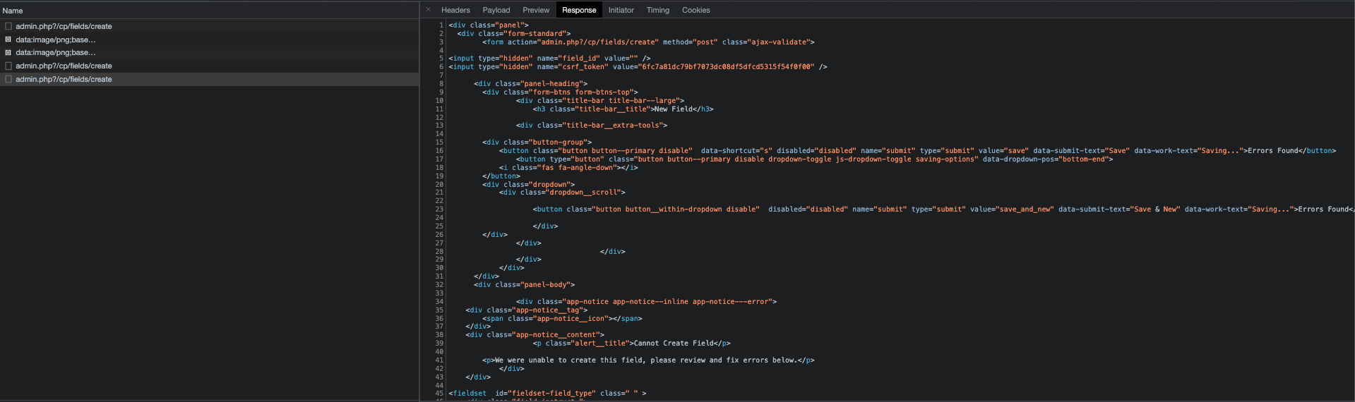 Adding a Relationship Field shows alert without any message · Issue #2099 · ExpressionEngine ...