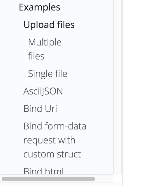 What happened to all the documentation? · Issue #1838 · gin-gonic/gin · GitHub