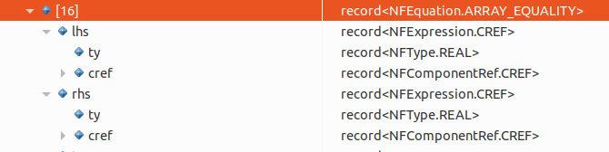 Nf Has Wrong Typing On Array Equation Lhs And Rhs Nonfscalarize · Issue 9946 · Openmodelica