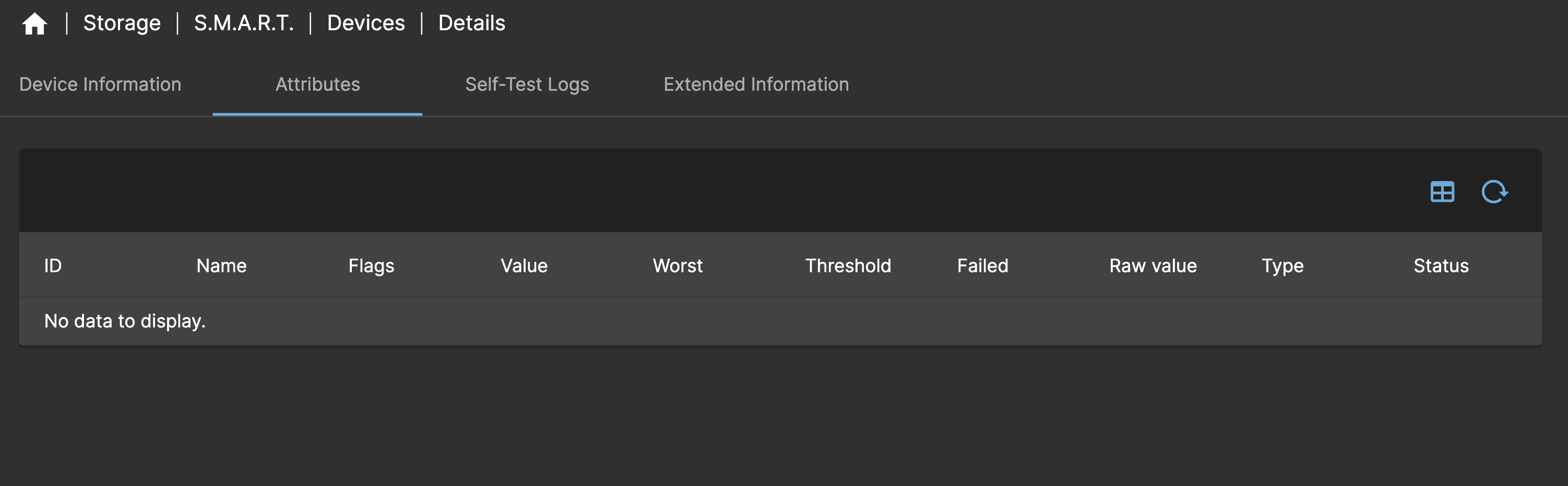 NVMe tab for SMART information · Issue #1470 · openmediavault/openmediavault · GitHub