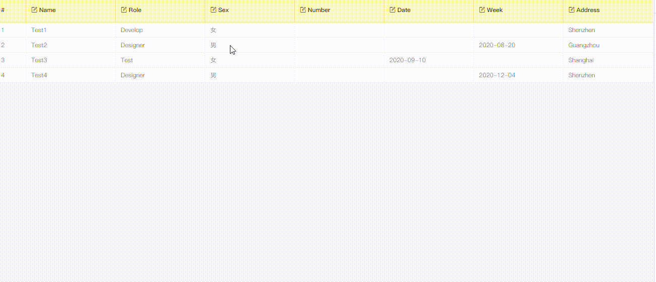 编辑表格嵌套element plus 的el-select组件时 el-select会失效 无法v-model值 change方法也无法触发 · Issue #2249 · x-extends ...