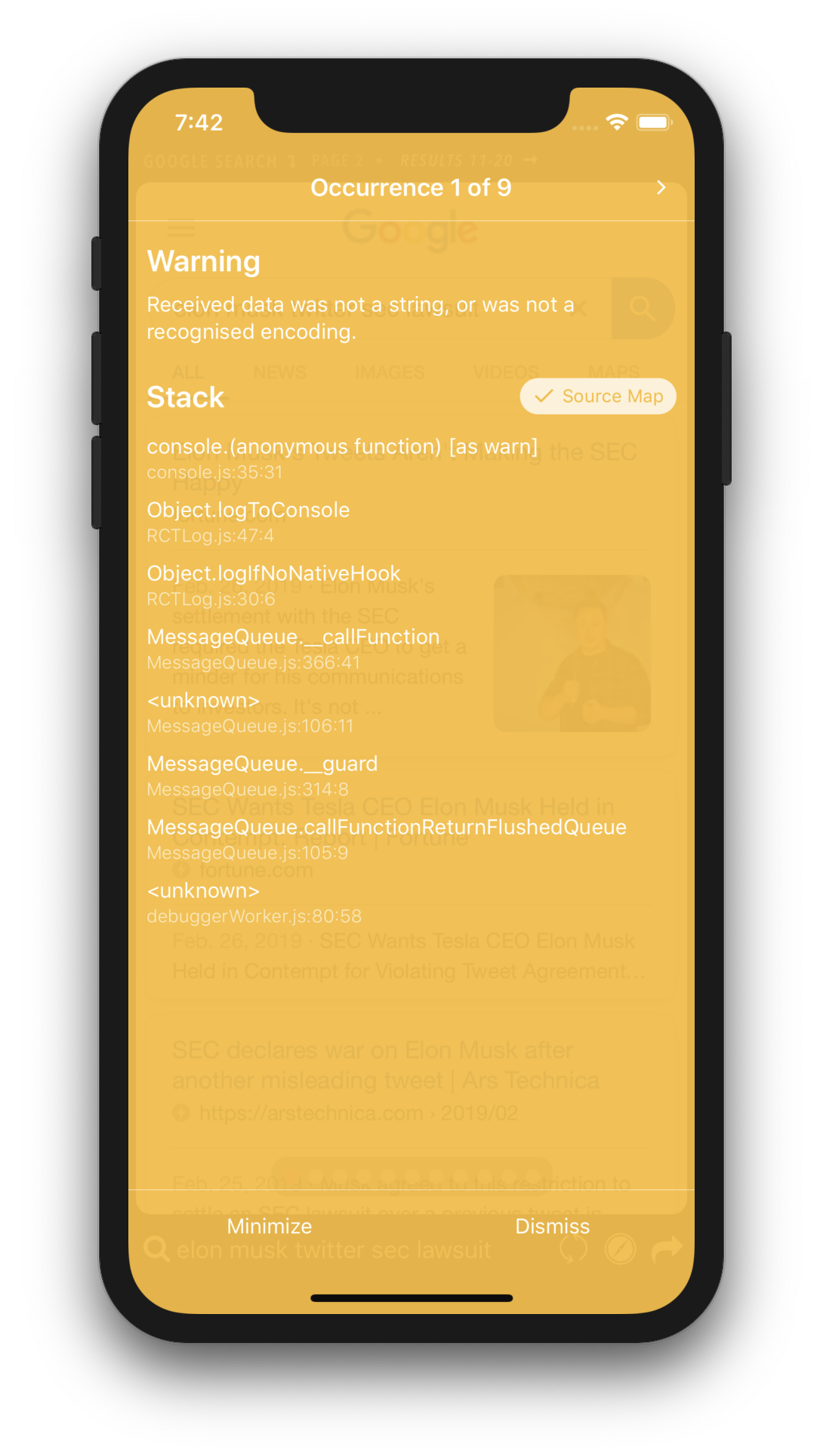 Received Data Was Not A String Or Was Not A Recognised Encoding · Issue 20418 · Facebookreact