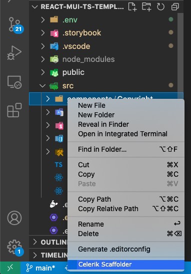 UI-01: Scaffolder Contextual Menu · Issue #1 · celerik/vscode-scaffolder-ext · GitHub