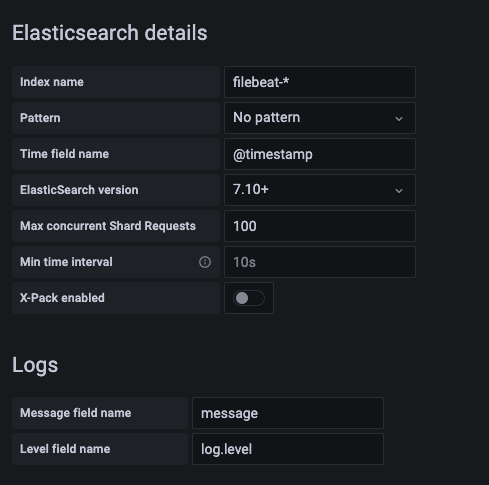 Explore and Elasticsearch: message field defined in data source can't be used · Issue #58361 ...