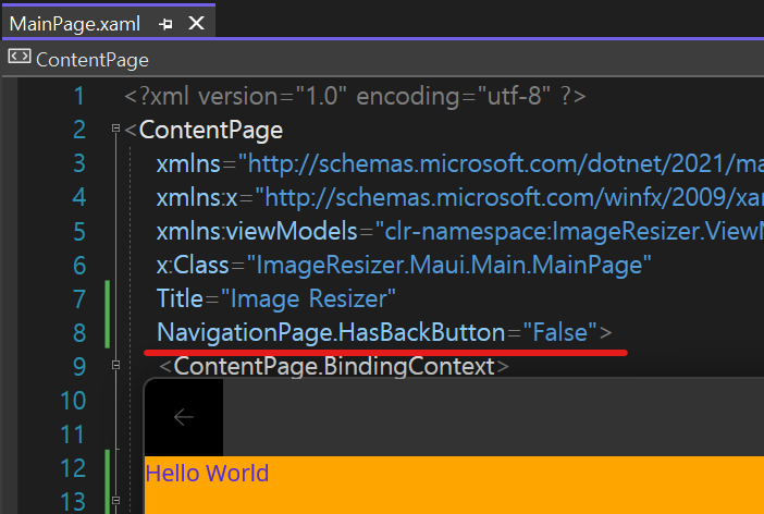 NavigationPage.HasBackButton property not working in Windows 11 · Issue #4407 · dotnet/maui · GitHub