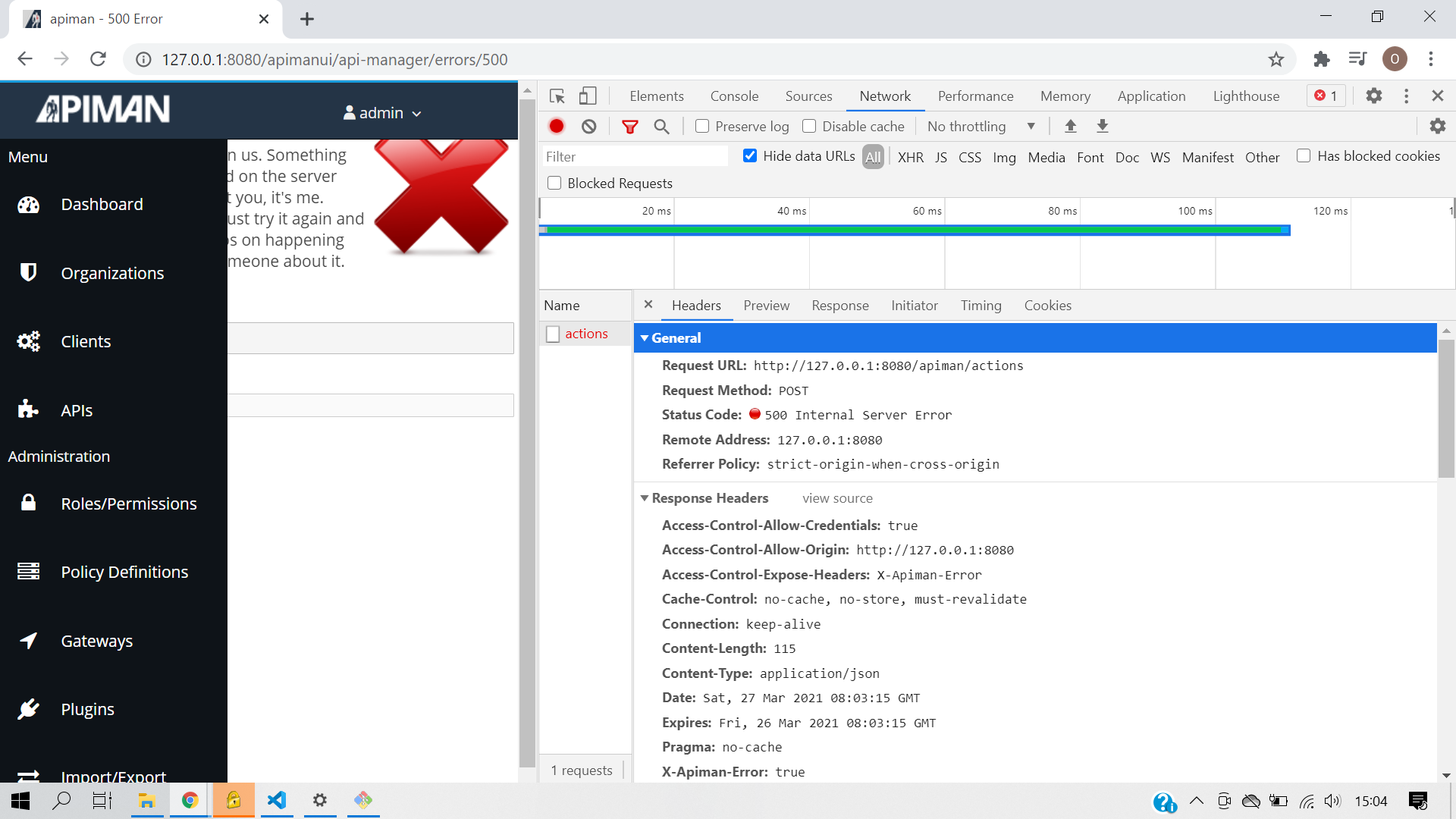 Failed to publish API. · Issue #20 · apiman/apiman-docker · GitHub