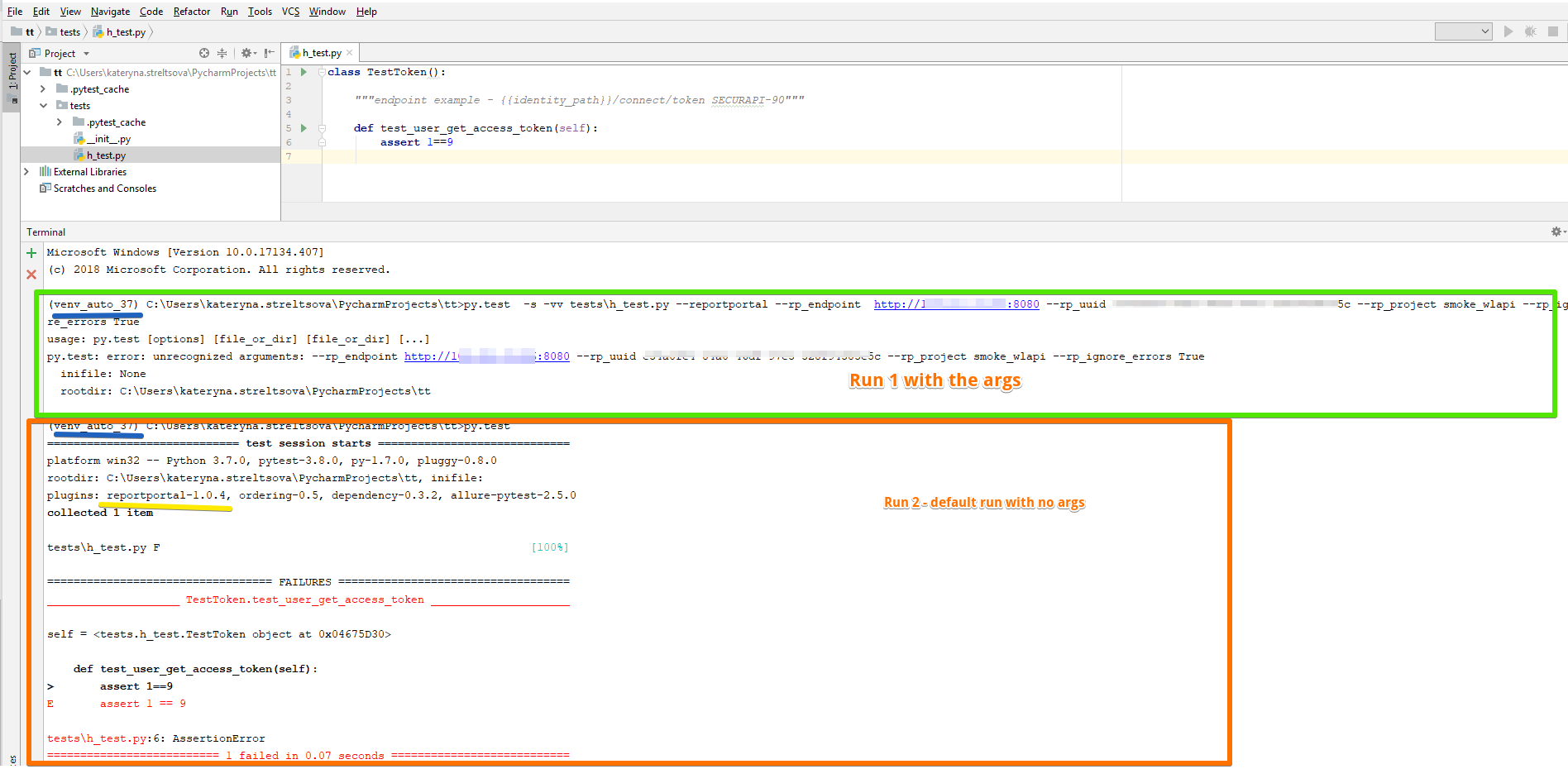 Unable To See Any Launch Results For The Project · Issue 98 · Reportportal Agent Python Pytest