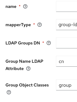 Mark required config properties for LDAP Mappers · Issue #23685 · keycloak/keycloak · GitHub