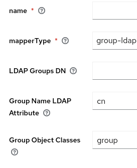 Mark required config properties for LDAP Mappers · Issue #23685 · keycloak/keycloak · GitHub