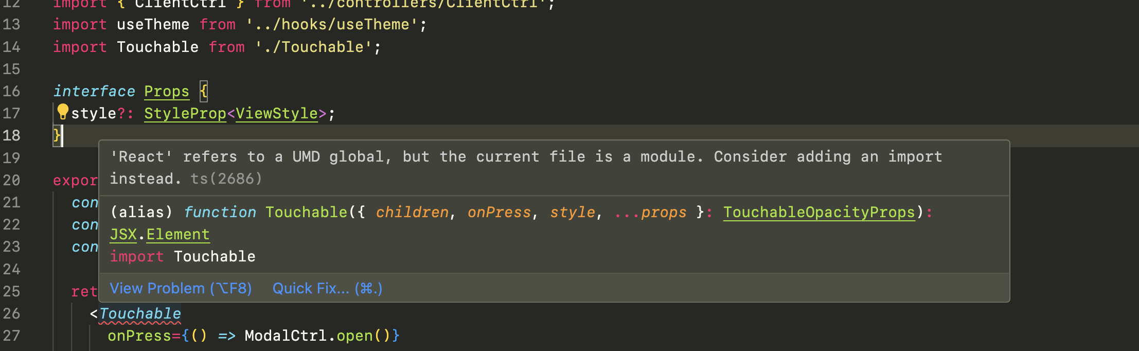 [bug] Can T Find Variable React · Issue 58 · Walletconnect Web3modal React Native · Github
