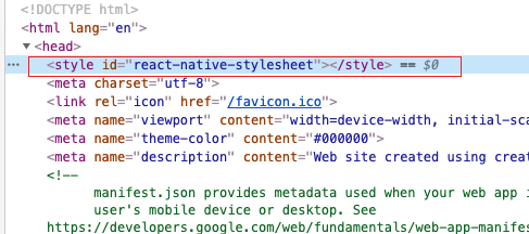 global style pollution · Issue #2036 · necolas/react-native-web · GitHub