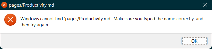 Open in directory fails after fs refactor · Issue #8922 · logseq/logseq ...