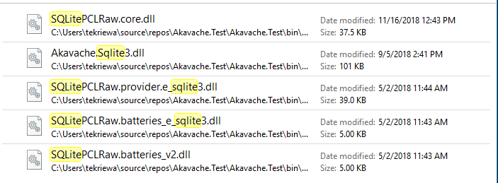 e_sqlite3 DllNotFoundException on Akavache v6.0.20 and beyond · Issue #442 · reactiveui/Akavache ...