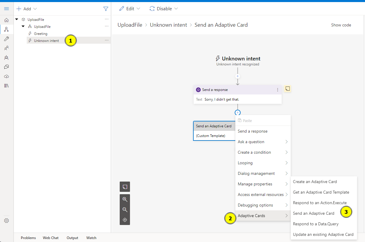 Microsoft.Bot.Components.AdaptiveCards - OnDataQuery trigger doesn't work as expected · Issue ...