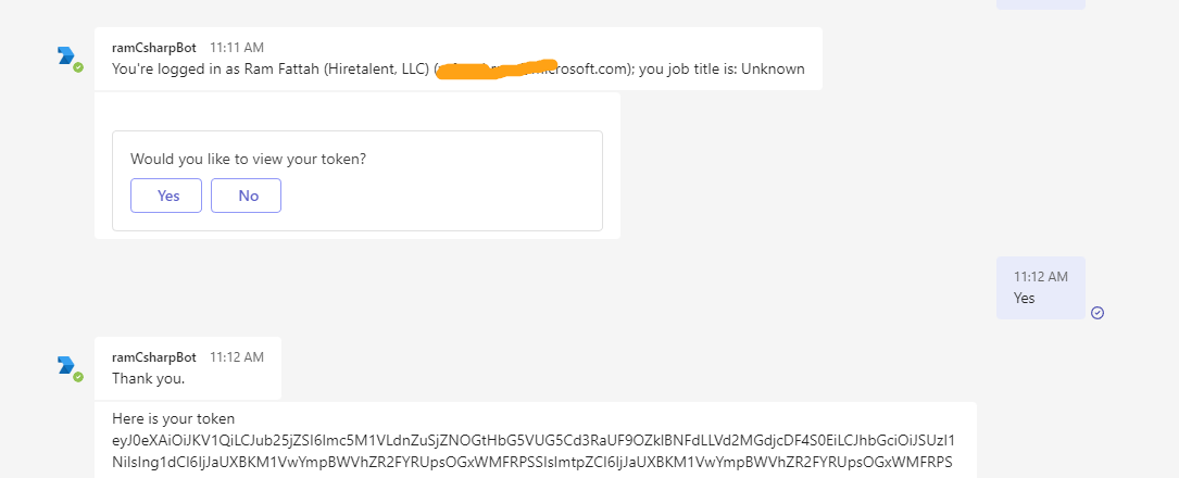 Unauthorized error in User authentication in Bot in Government Cloud (GCC High) · Issue #6396 ...