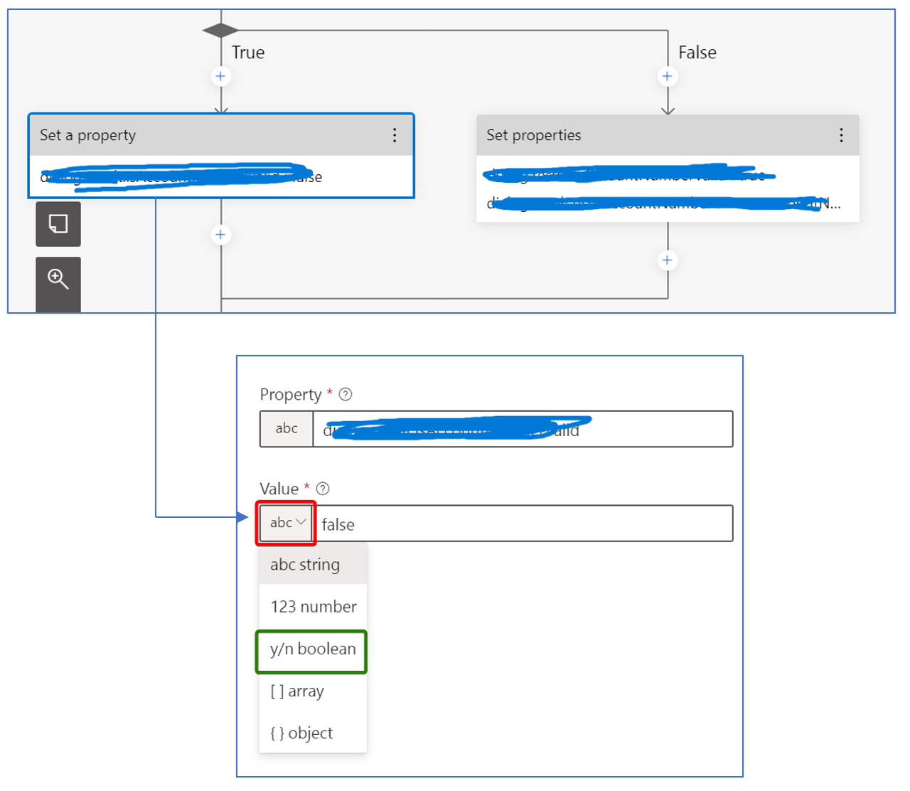 [CSS] PRO | COMPOSER | In .triggers[0].actions[0]: Text: alwaysPrompt the return type does not ...