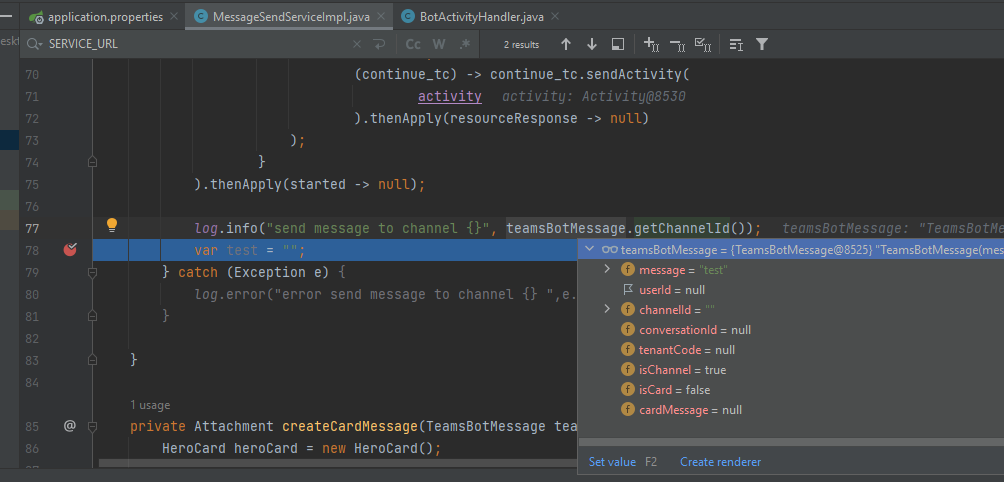 Java: channel could not receive the message · Issue #3864 · microsoft/BotBuilder-Samples · GitHub