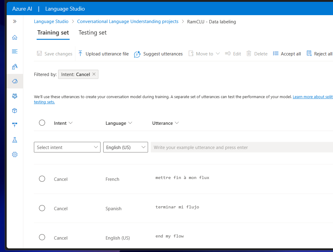 Malfunctioning Issue Clu Custom Recognizer In Composer · Issue 1510 0142