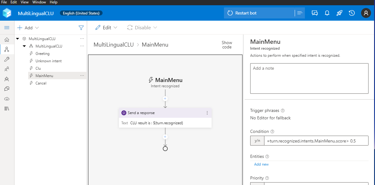 Malfunctioning Issue Clu Custom Recognizer In Composer · Issue 1510 · Microsoftbotframework 3173