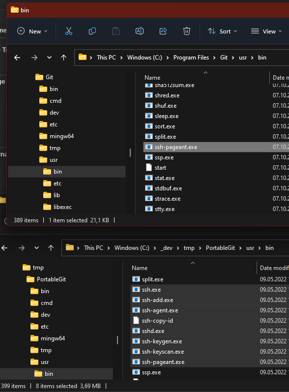 Cannot Access Or Create Ssh Keys Neverending Fetch Pull Etc