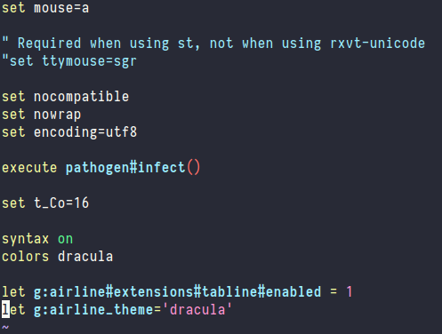 Airline: the specified theme cannot be found · Issue #100 · dracula/vim · GitHub