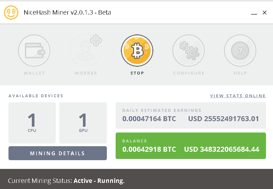 error in earnings reporting and balance · Issue #168 · nicehash/NiceHashMiner2 · GitHub