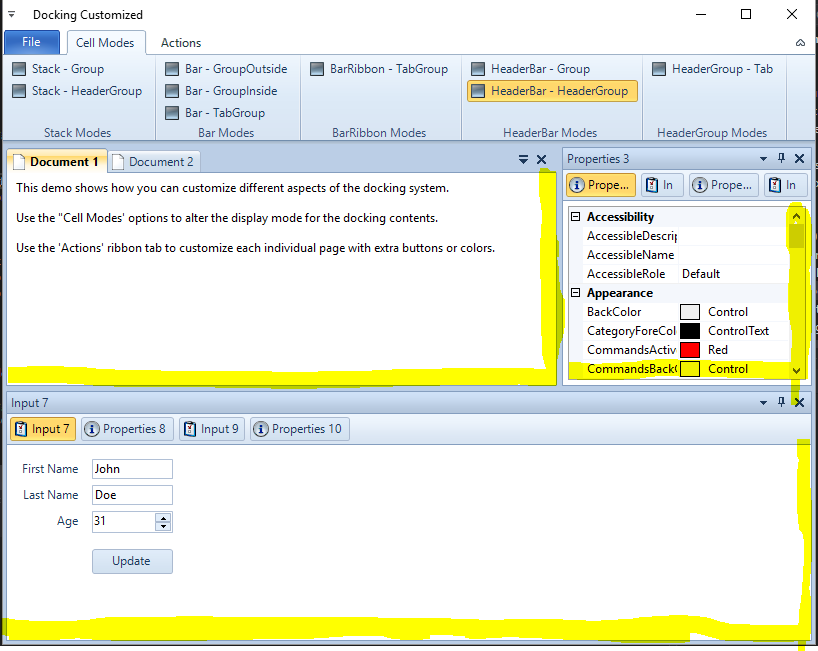 Horizontal scroll bars on docked controls · Issue #114 · ComponentFactory/Krypton · GitHub