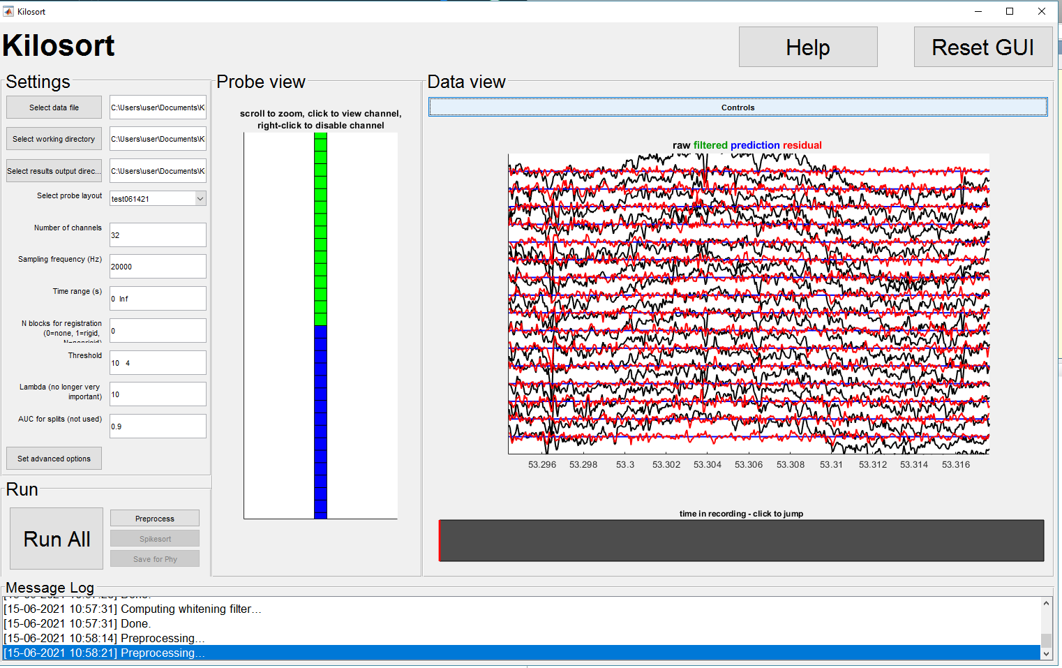 Error using gpuArray/subsref during preprocessing · Issue #412 · MouseLand/Kilosort · GitHub