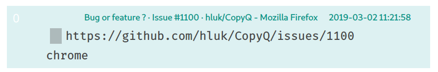 Bug or feature ? · Issue #1100 · hluk/CopyQ · GitHub