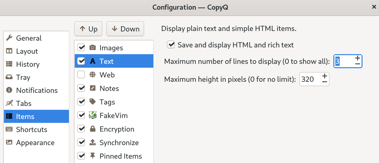 summary, shortcuts · Issue #1357 · hluk/CopyQ · GitHub