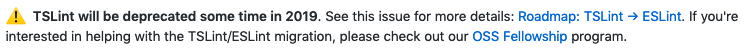 Replace Tslint With Eslint In Extensionpack Suggestion On Welcome · Issue 82053 · Microsoft