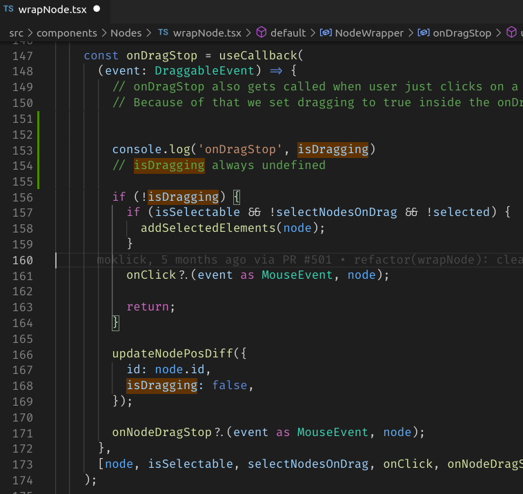 [v9 0 0] Onnodedragstop Not Fired · Issue 912 · Xyflow Xyflow · Github