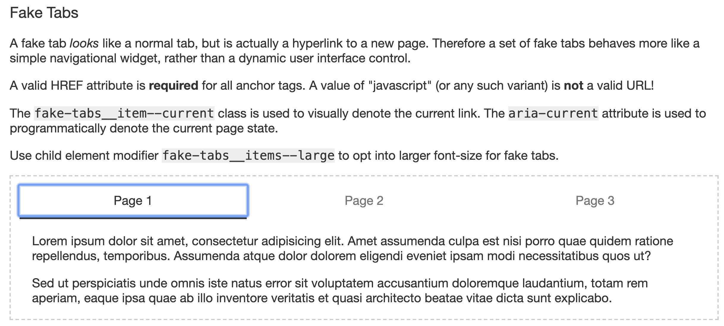 Tabs: focus indicator should fully wrap fake-tab · Issue #583 · eBay ...
